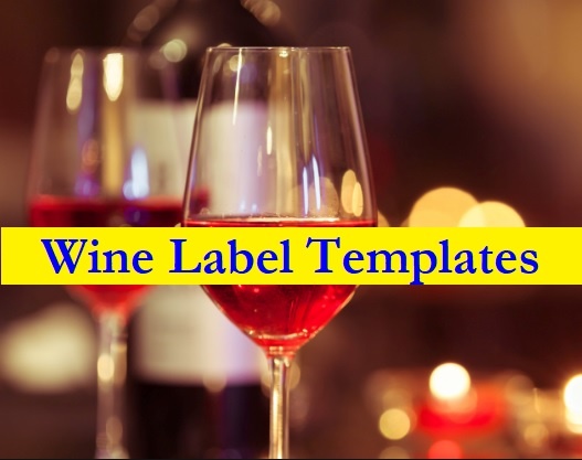 Wine Label Template | Free Word Templates