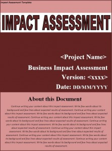 Impact Assessment Template | Free Word Templates