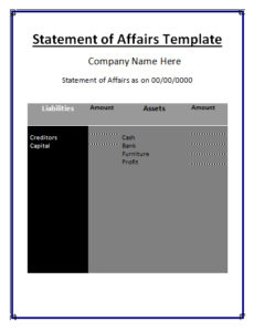 Statement of Work Done Template - Free Word Templates