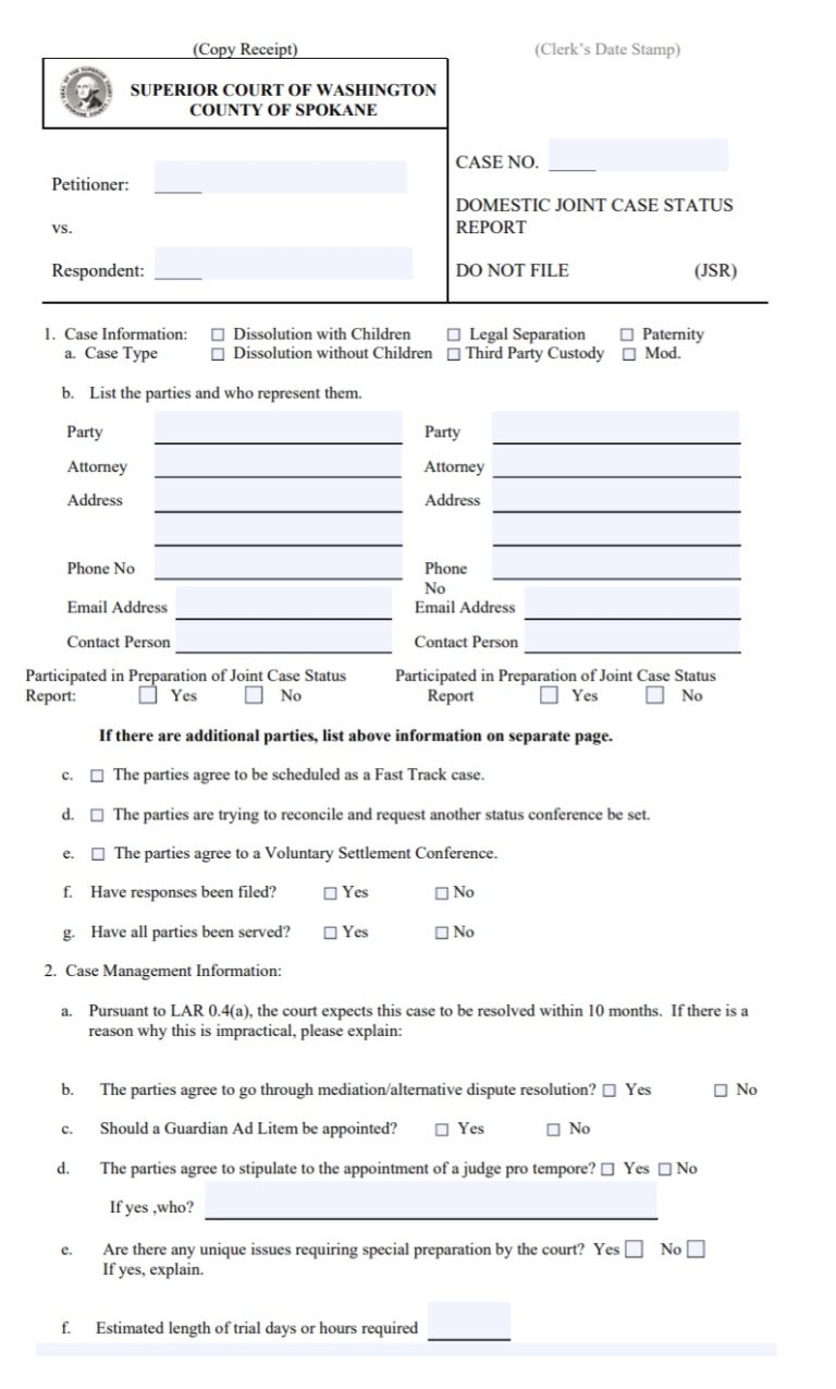 Status Report Template | Free Word Templates