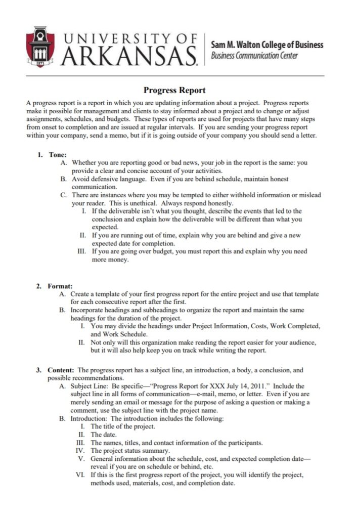 Free Progress Report Template Free Word Templates Free Progress Report Template Free Word Templates