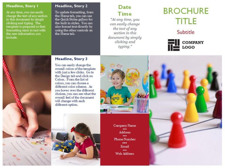 Free Brochure Templates | Free Word Templates