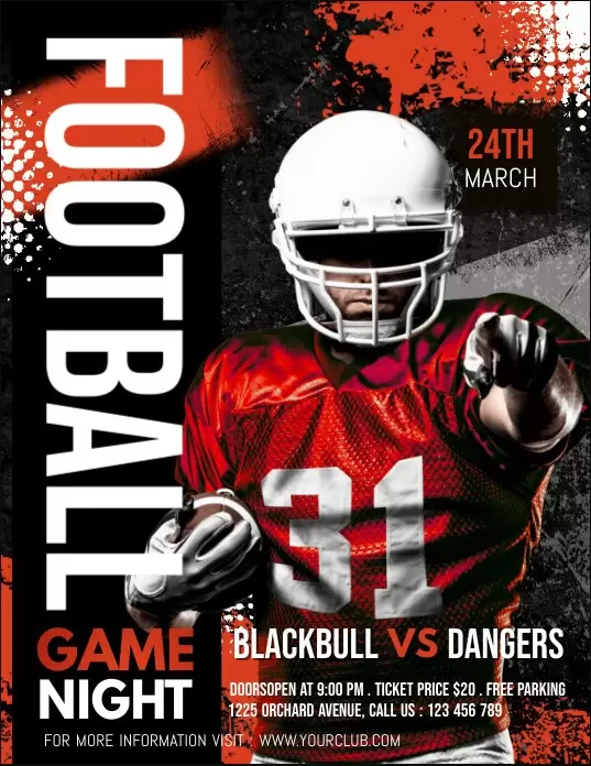 Sports Flyer Templates | Free Word Templates