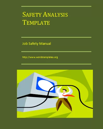 Task Safety Analysis Template | Free Word Templates