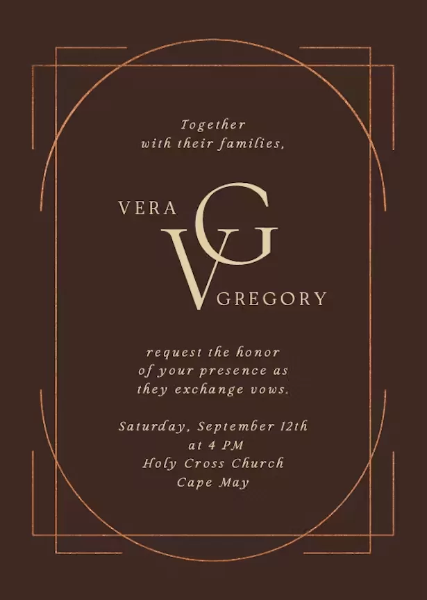 Wedding Card Template | Free Word Templates
