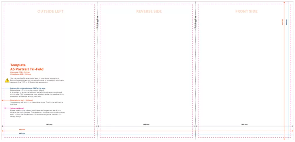Tri-Fold Brochure Template | Free Word Templates